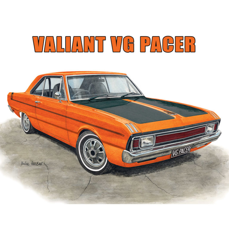 Valiant VG Pacer 2 Door Coupe – Jeebsters Nostalgic Signs